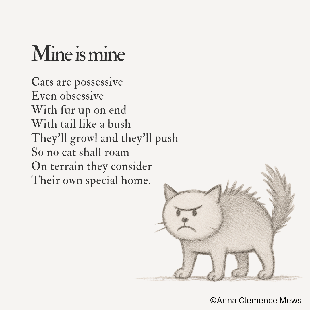 Mine is Mine: The Territorial Tales of Cats at Chez Mews